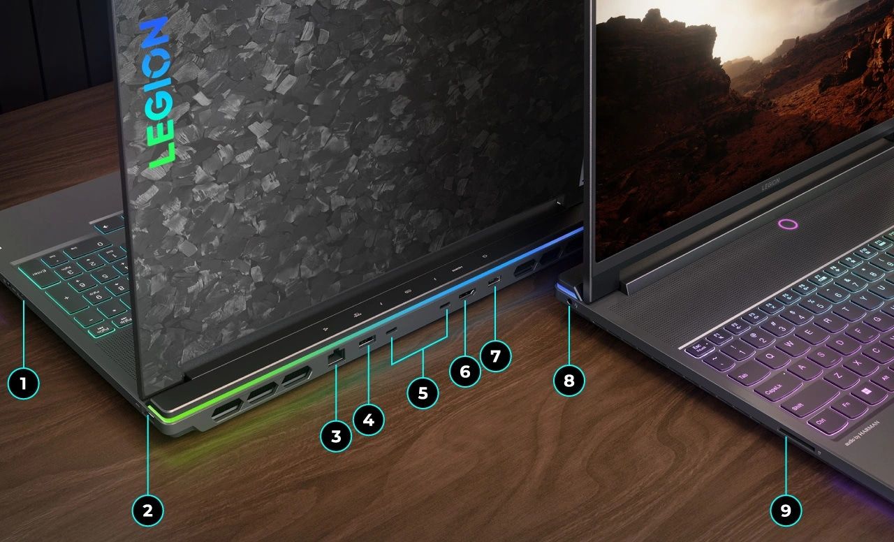 Laptop Lenovo Legion 9 16IRX9 16/i9/64GB/2TB/Win11 (83G00042PB ...