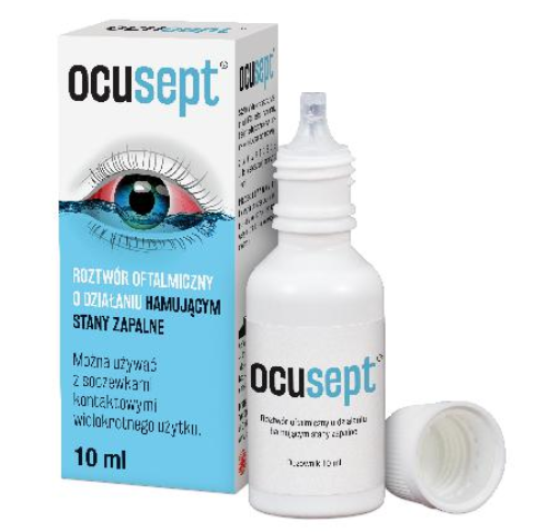 OCUSEPT krople do oczu 10 ml - Opinie i ceny na Ceneo.pl