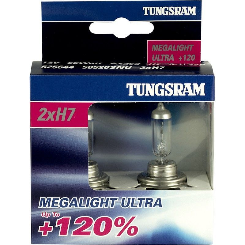 TUNGSRAM H7 MEGALIGHT ULTRA +120% - opinie i ceny na Ceneo.pl