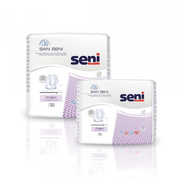 Seni pieluchy anatomiczne San Seni Maxi 30szt. - Opinie i ceny na Ceneo.pl
