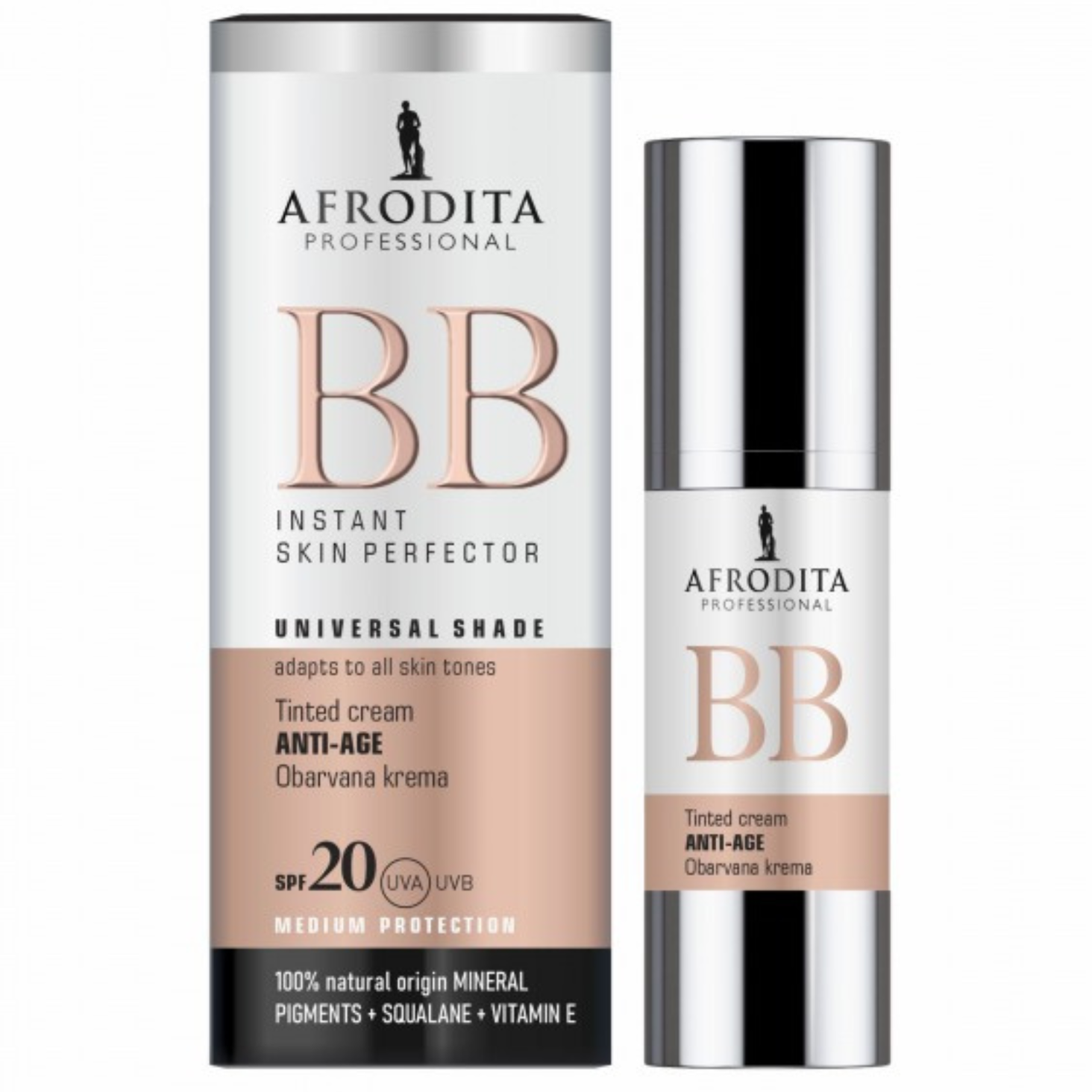 Krem Afrodita Multiactive BB Tinted Anti-Age Cream SPF20 na dzień 30ml ...