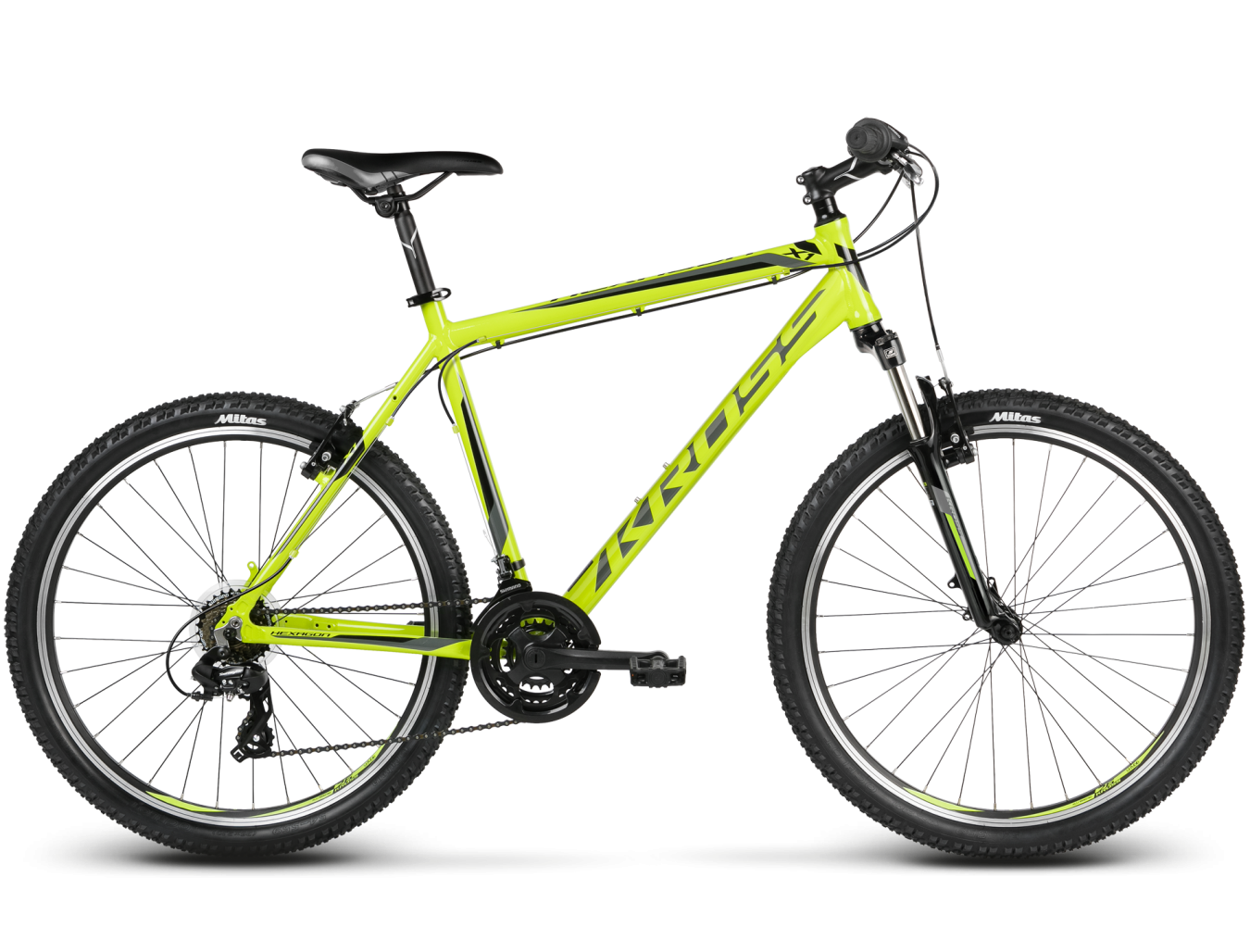 Kross Hexagon X1 Limonkowy Czarny 2017 - Rowery Górskie Męskie - Ceny i ...