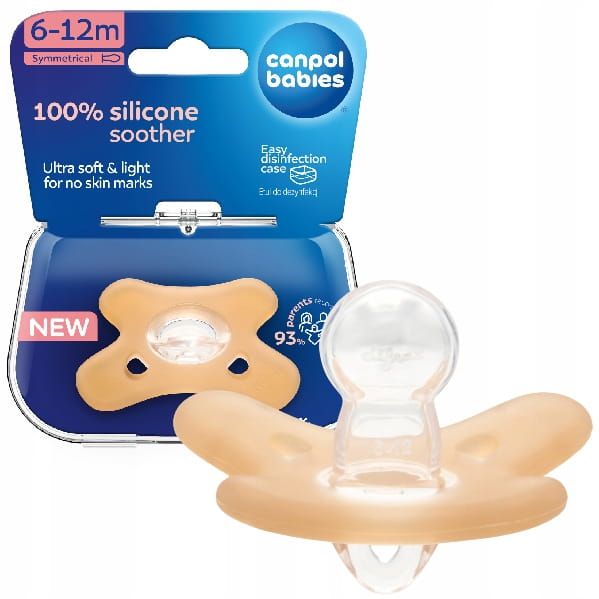 CANPOL BABIES SILIKONOWY SMOCZEK USPOKAJAJĄCY 100% SILIKON SYMETRYCZNY 6-12 - Ceny i opinie ...