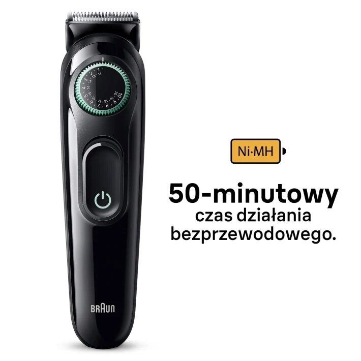 Trymer Braun BT3421 Black /Vibrant Green - Opinie i ceny na Ceneo.pl