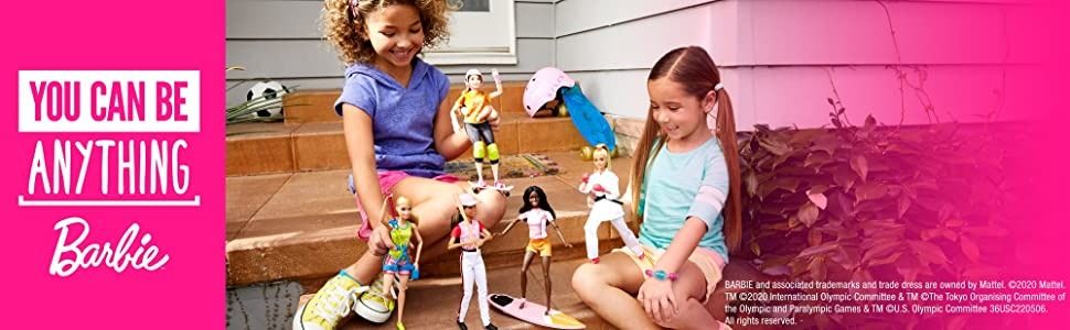 Lalka Barbie Lalka Olimpijka Karate GJL73 GJL74 - Ceny i opinie - Ceneo.pl