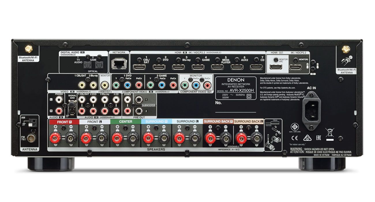 Amplituner Denon AVR-X2500H czarny - Opinie i ceny na Ceneo.pl