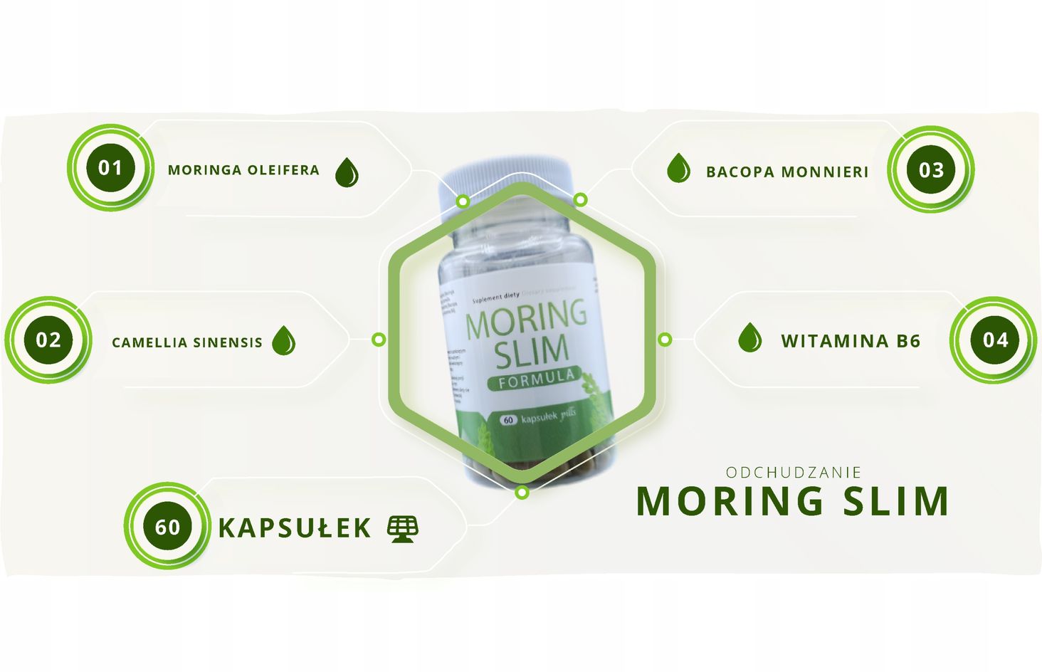 Moring Slim 60 kaps. - Opinie i ceny na Ceneo.pl
