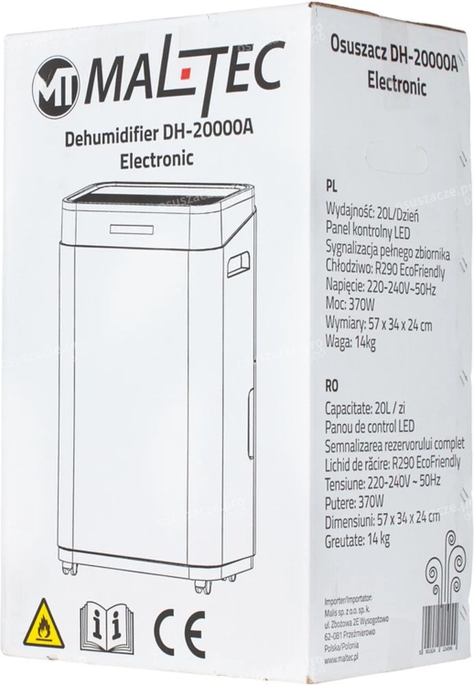 Maltec DH-20000A - Opinie i ceny na Ceneo.pl