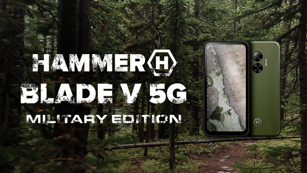 HAMMER Blade V 5G Military Edition 8/256GB Zielony - Cena, opinie na Ceneo.pl
