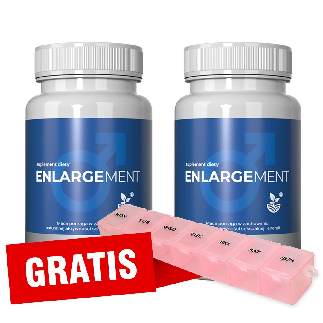 Enlargement Suplement Diety Na Męskość 60 Szt. - Ceneo.pl