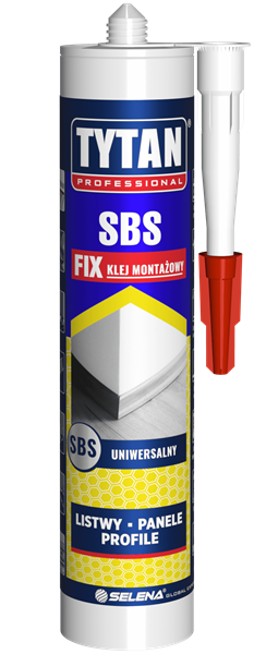 Klej TYTAN PROFESSIONAL SBS FIX Klej montażowy 290 ml żółty - Opinie i ceny na Ceneo.pl