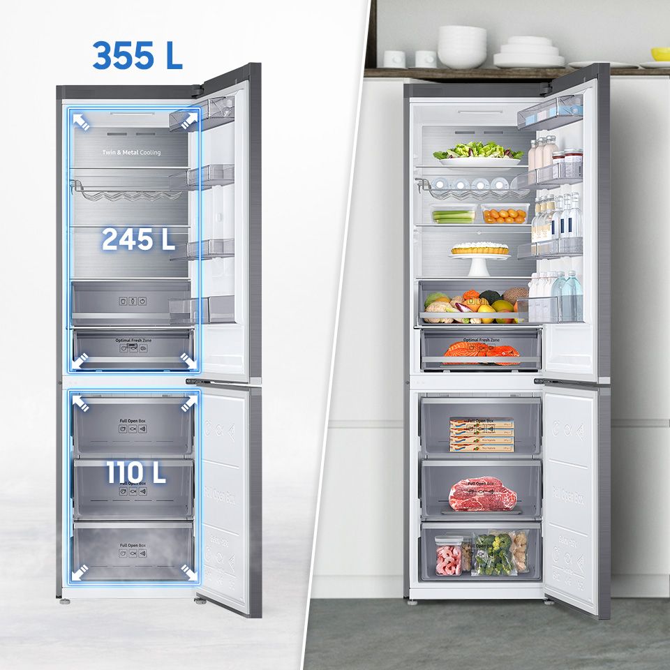 Lodówka do zabudowy Samsung Kitchen Fit RB36R8837S9 - Opinie i ceny na ...