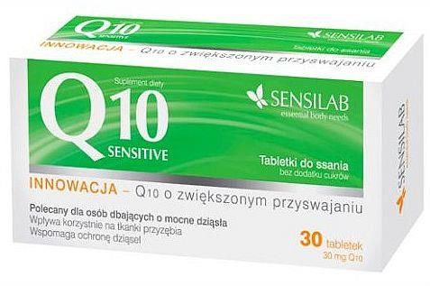Sensilab Q10 Sensitive 30 tabletek do ssania - Opinie i ceny na Ceneo.pl