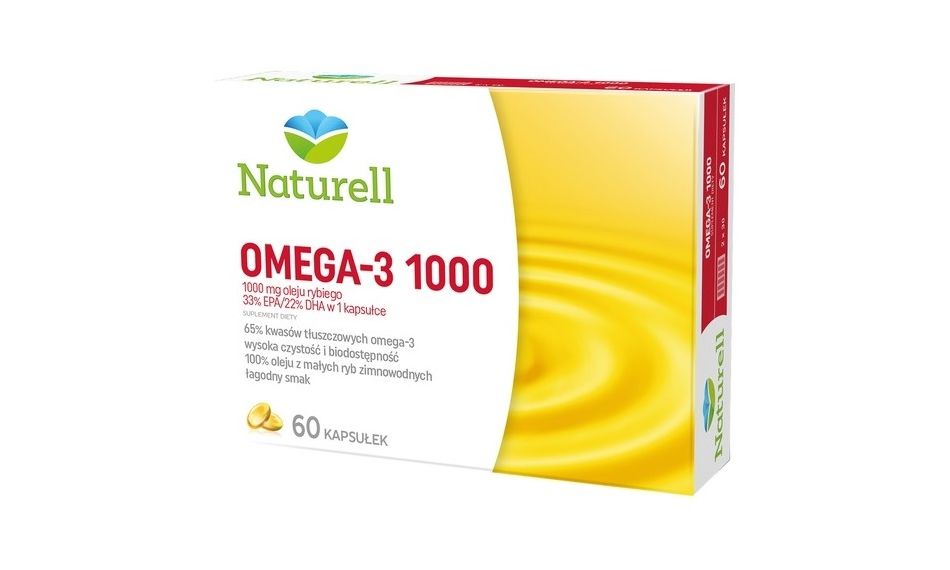 Naturell Omega - 3 1000 60 kaps. - Opinie i ceny na Ceneo.pl