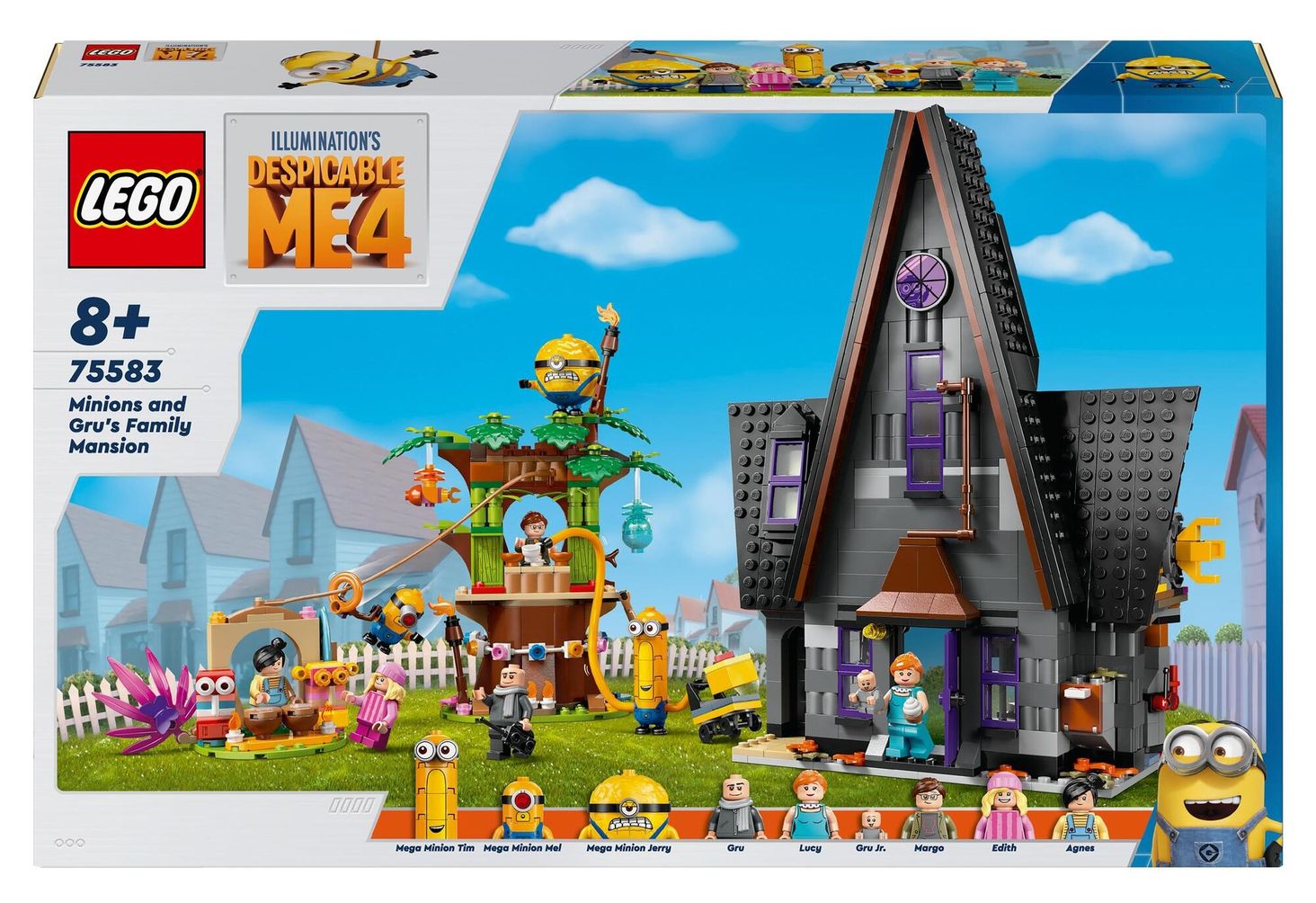 LEGO Despicable Me 4 75583 Rodzinna rezydencja Gru i minionków - Ceny i ...