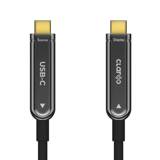 Kabel przewód optyczny USB Typ-C do Typ-C 10m Claroc 4K@60Hz (CLAROC-USBC-10M) - Opinie i ceny ...