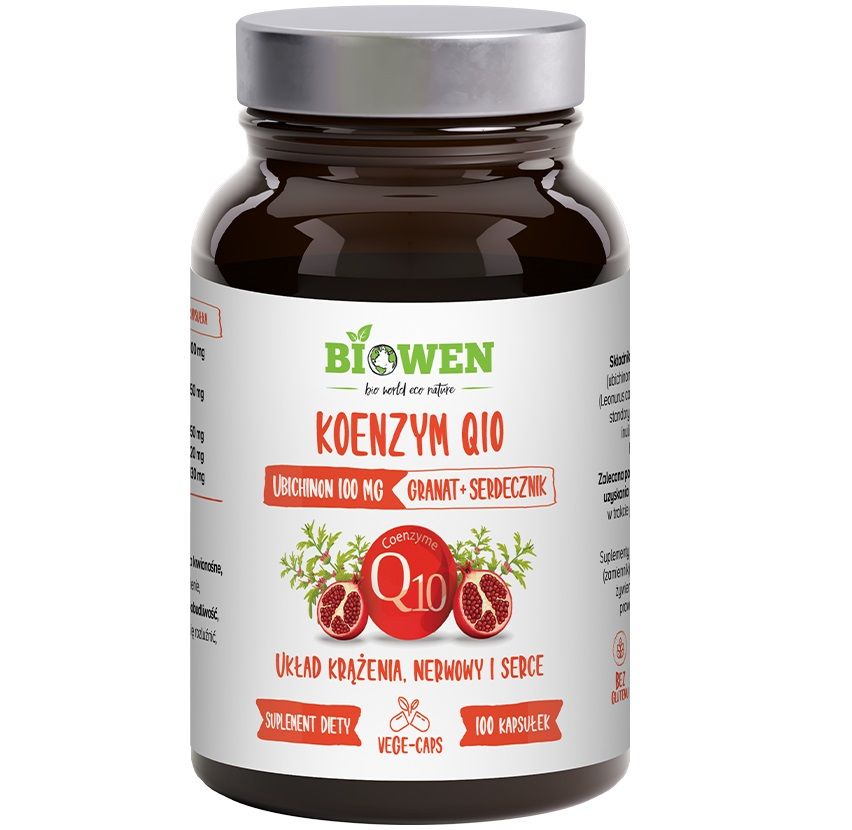 Koenzym Q10 100mg Biowen 100kaps. - Opinie i ceny na Ceneo.pl