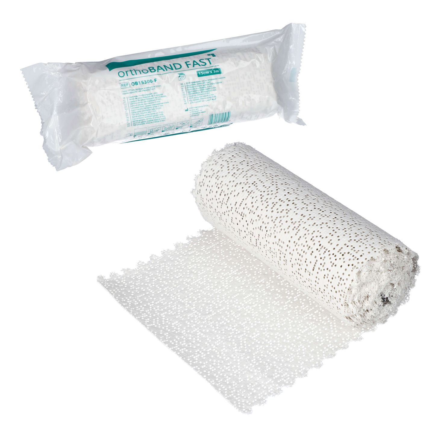 Opaska gipsowa orthoBAND FAST 15cm x 3m (3min) - Opinie i ceny na Ceneo.pl