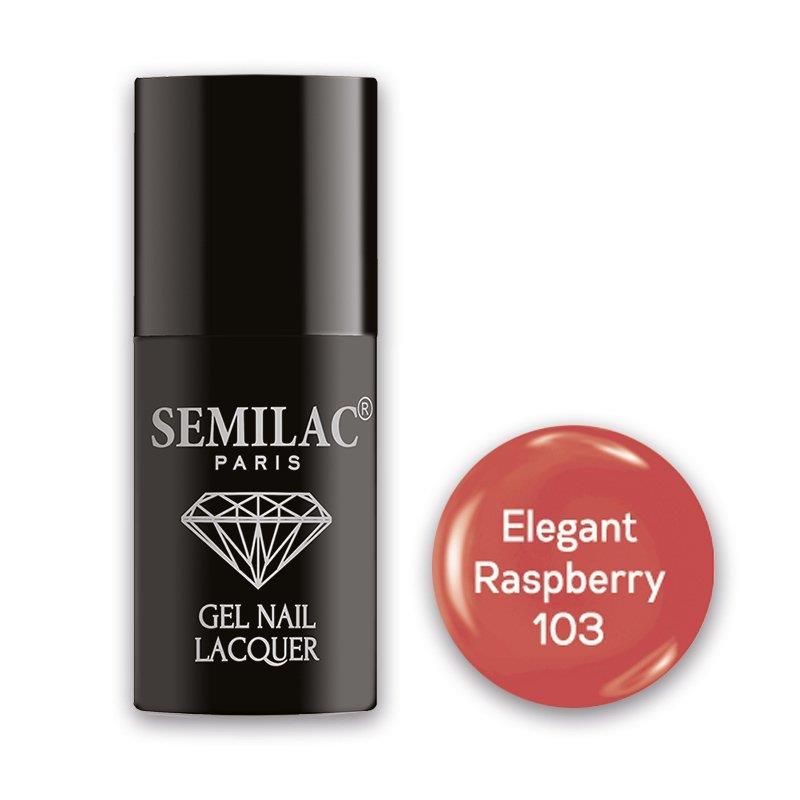 Semilac Lakier Hybrydowy 103 Elegant Raspberry 7ml - Opinie i ceny na ...