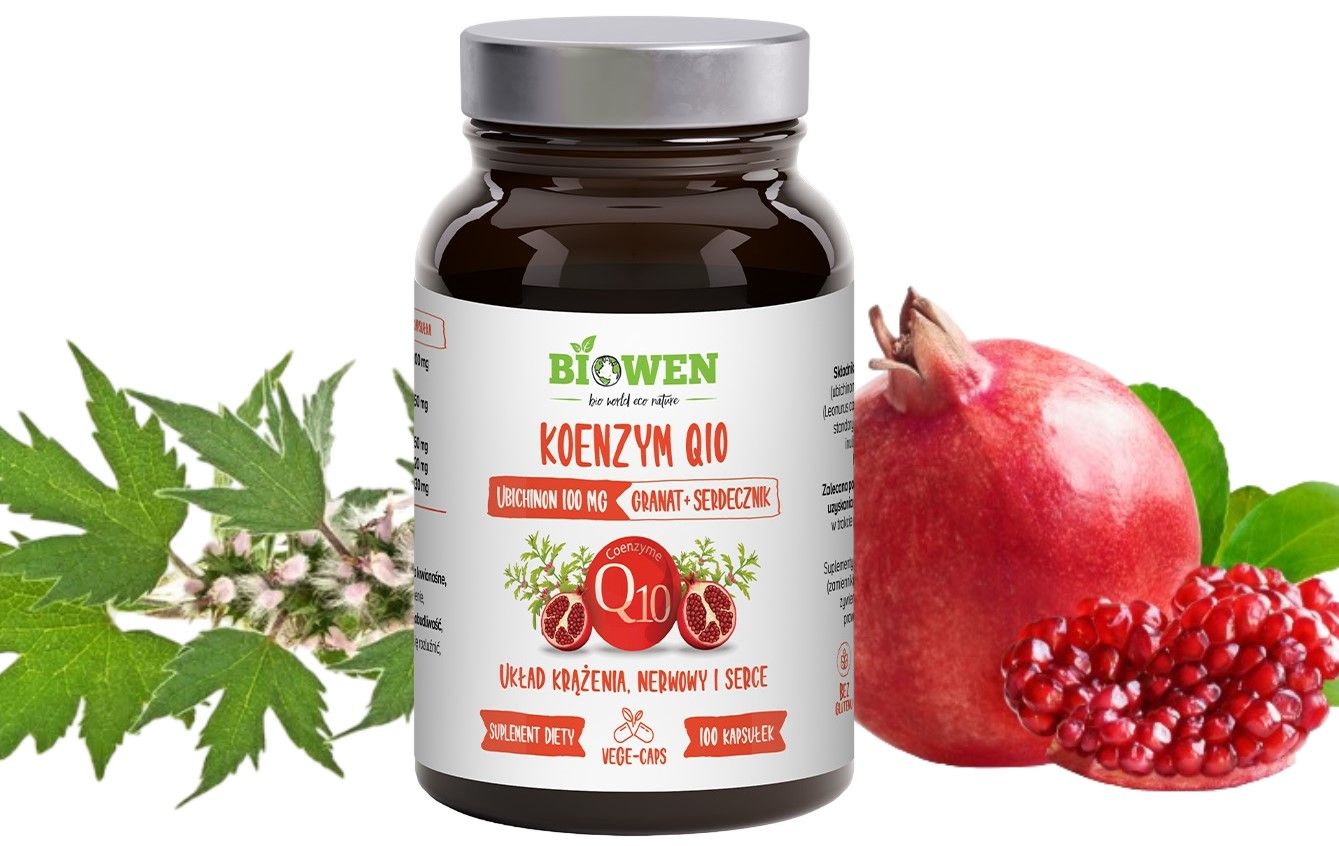 Koenzym Q10 100mg Biowen 100kaps. - Opinie i ceny na Ceneo.pl