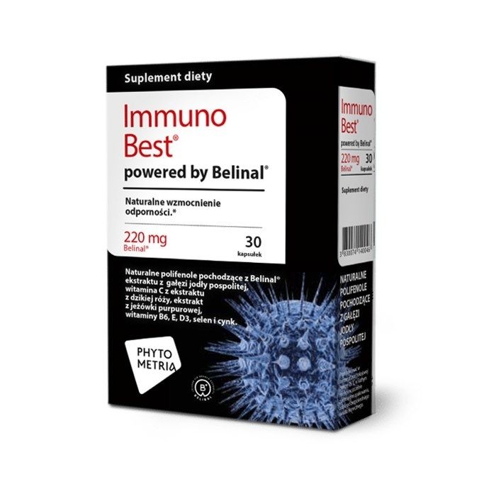 Immuno Best powered by Belinal kapsułki na wzmocnienie odporności, 30 ...