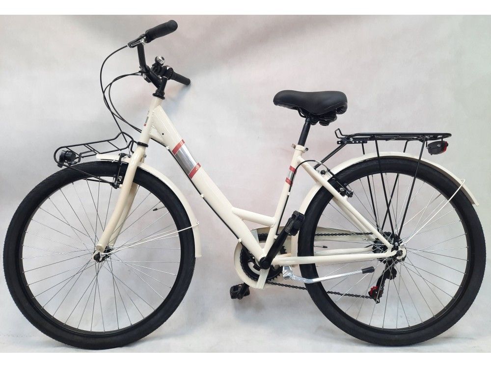 Miejski Rower Damski Retro 26 Bagażniki 6 Biegów - Rowery Miejskie ...
