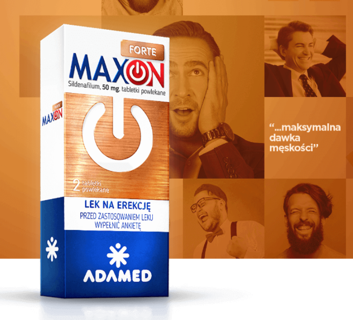 Maxon Forte 50mg 2 tabl. - Opinie i ceny na Ceneo.pl