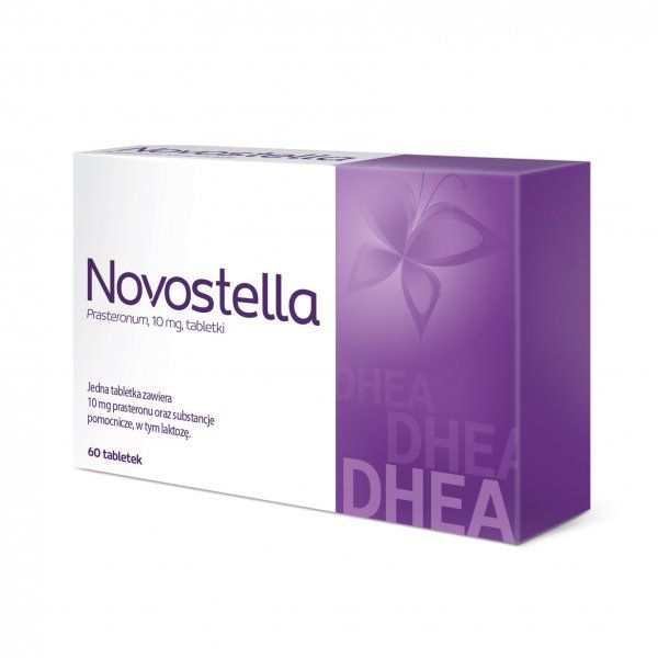 Novostella DHEA 10 mg. 60 tabletek - Opinie i ceny na Ceneo.pl