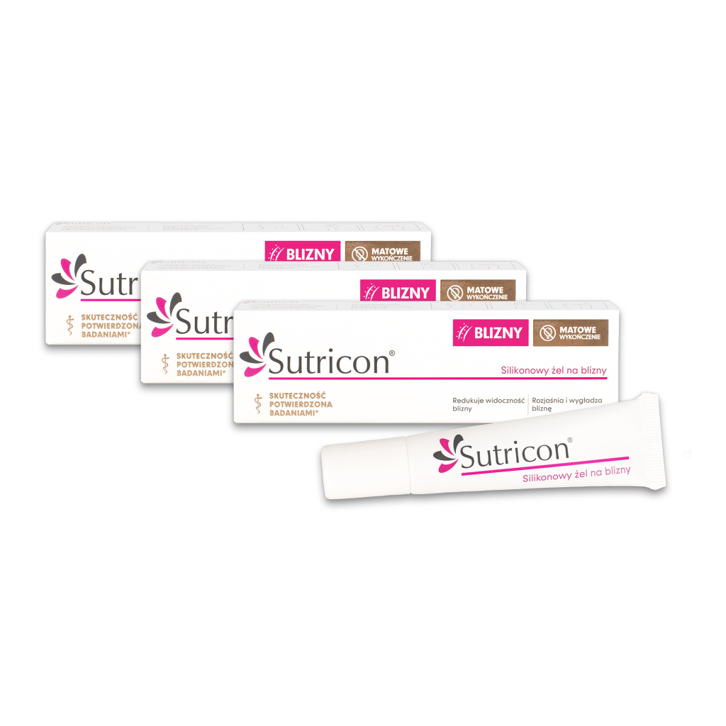 Verco Sutricon Żel na blizny 3x15ml - Opinie i ceny na Ceneo.pl