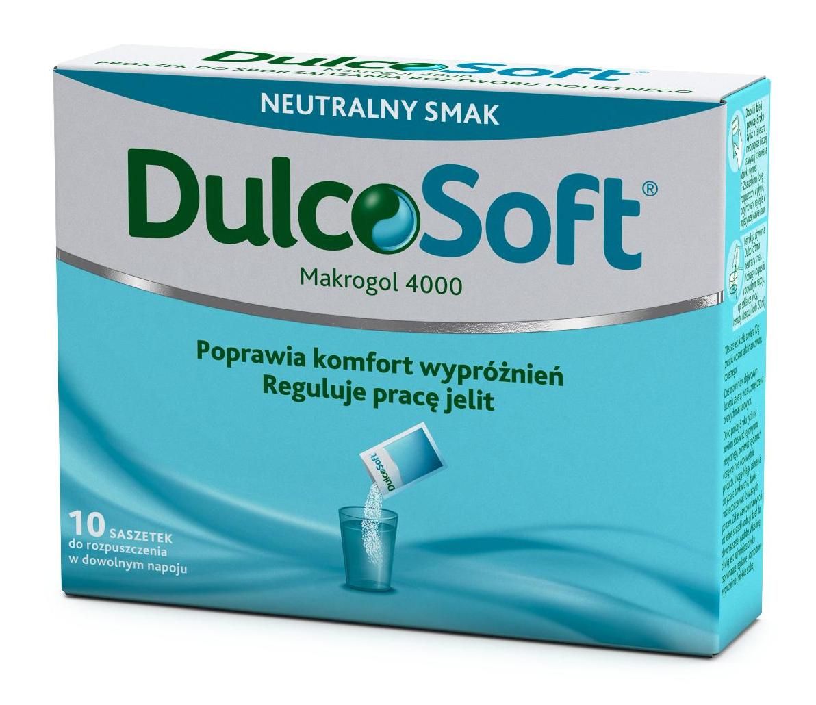 Dulcosoft na zaparcia 10 g x 10 sasz. - Opinie i ceny na Ceneo.pl
