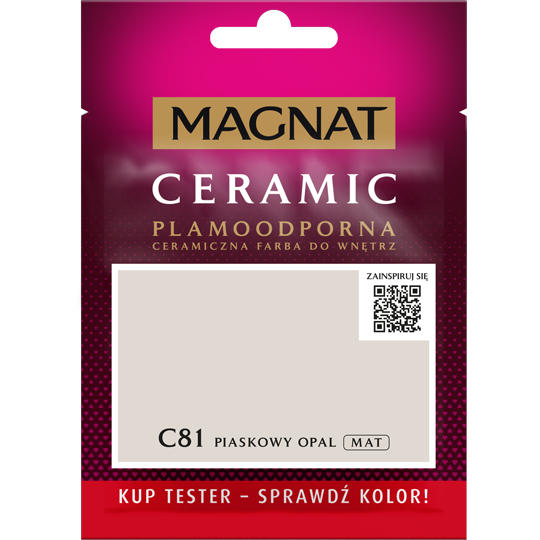 Farba Magnat Ceramic C81 Piaskowy Opal 0,03L - Opinie i ceny na Ceneo.pl
