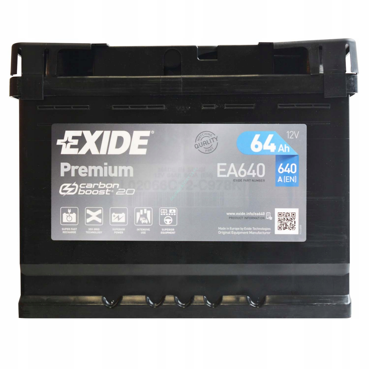 Exide Ea640 64Ah/640A Premium P+ - Opinie i ceny na Ceneo.pl