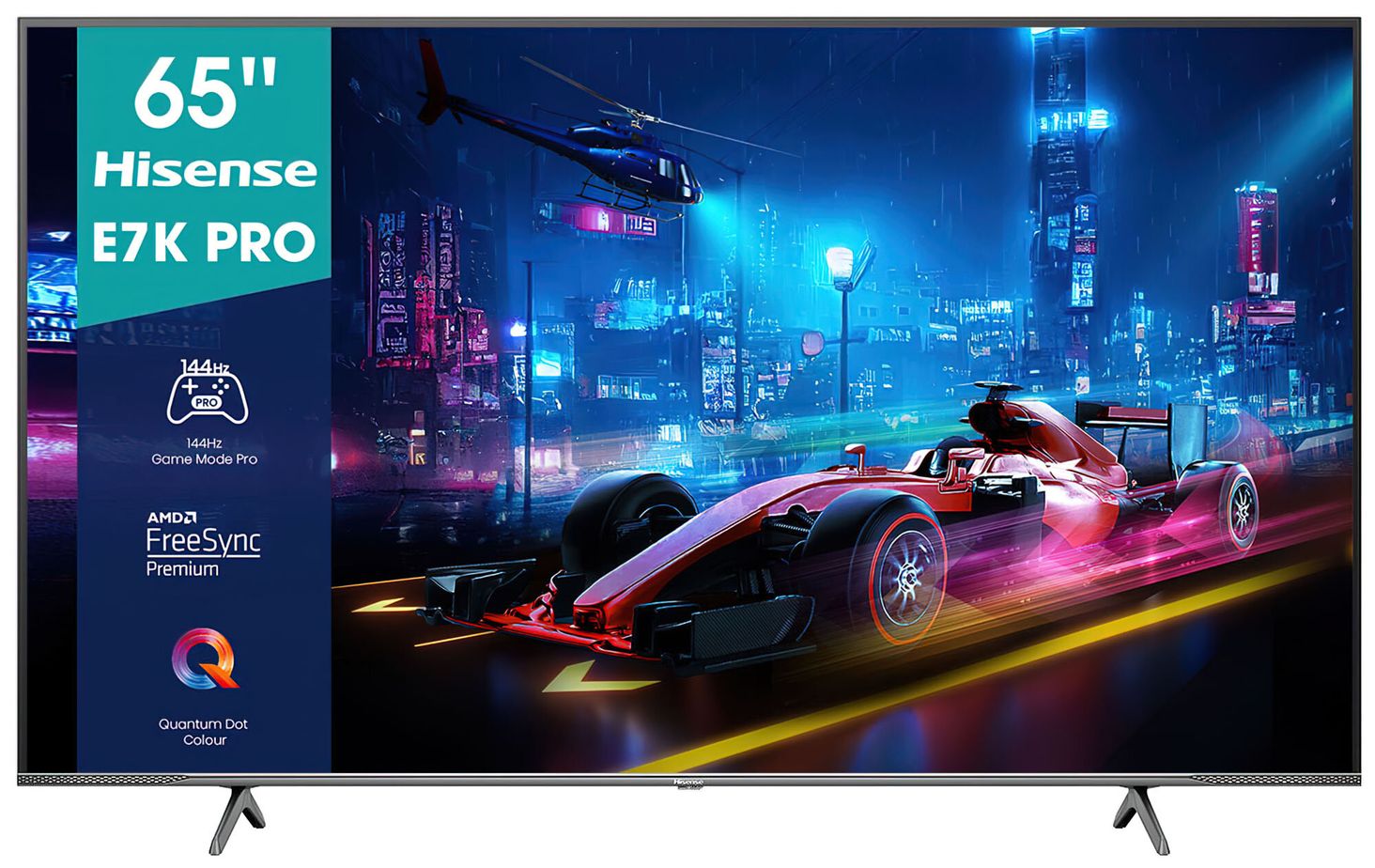 Telewizor QLED Hisense 65E7KQ Pro 65 cali 4K UHD 65 cali - Opinie i ceny na Ceneo.pl