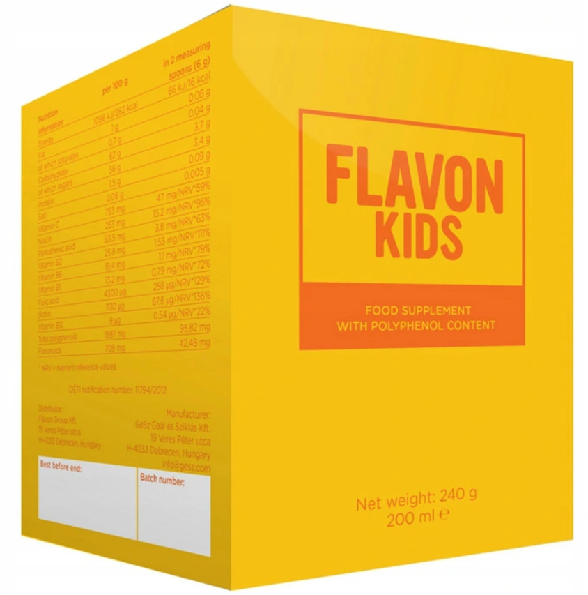 Preparat medycyny naturalnej Flavon Kids 240 g - Opinie i ceny na Ceneo.pl