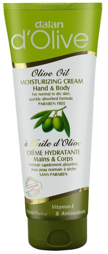 Dalan dOlive 100% oliwkowy nawilżający krem do ciała i rąk 250ml ...