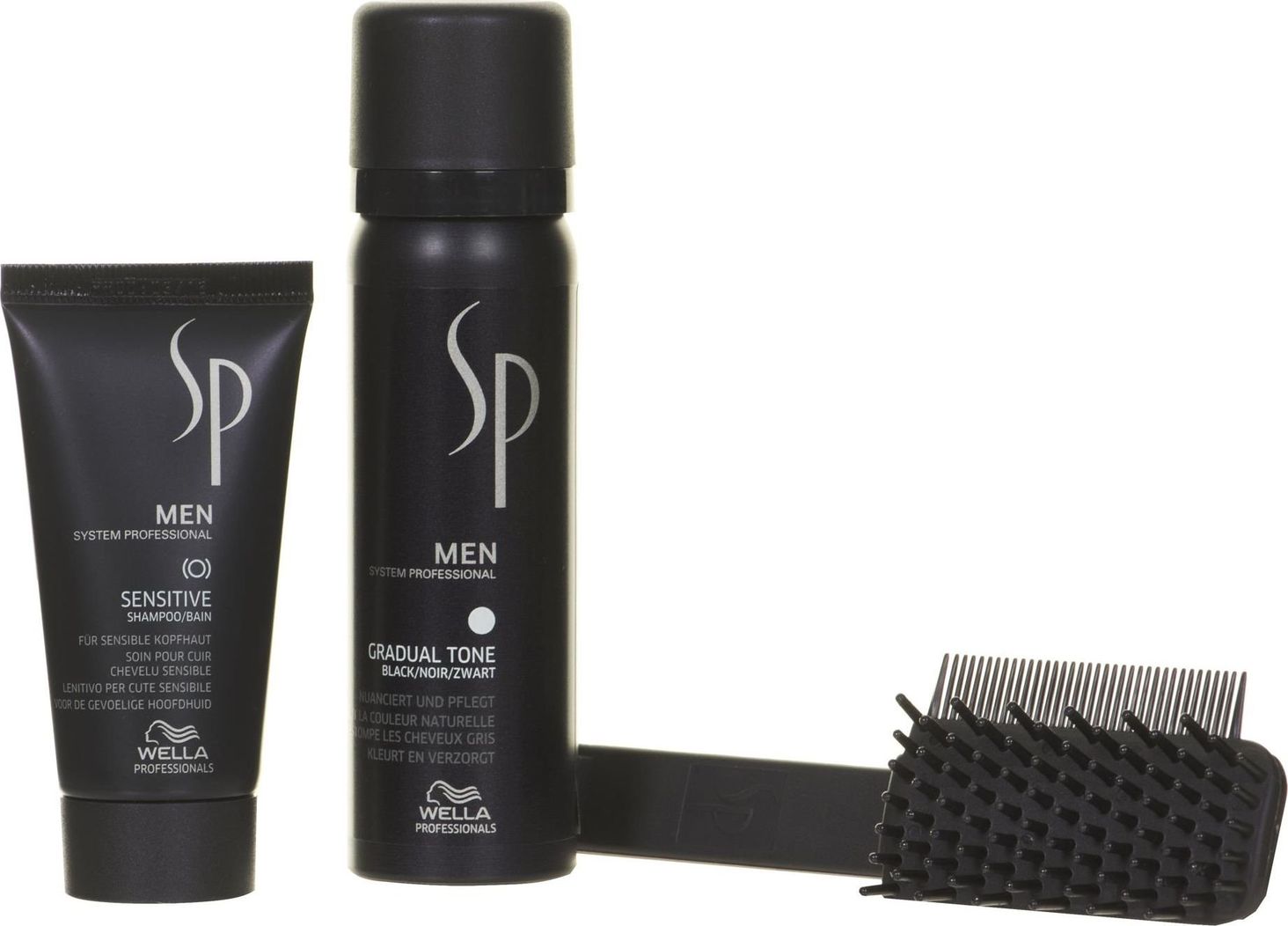 Wella Sp Men Gradual Tone Black Pianka Przywracająca Naturalny Kolor ...