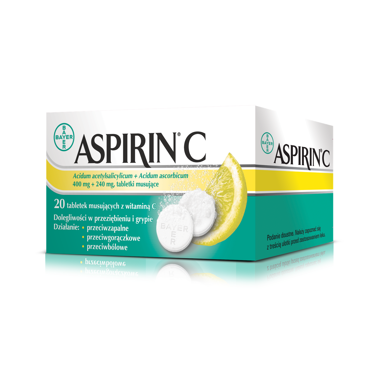 Aspirin C 20 Tabl. - Opinie i ceny na Ceneo.pl