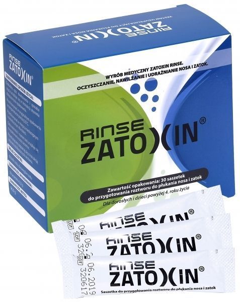 Zatoxin Rinse 30 saszetek - Opinie i ceny na Ceneo.pl