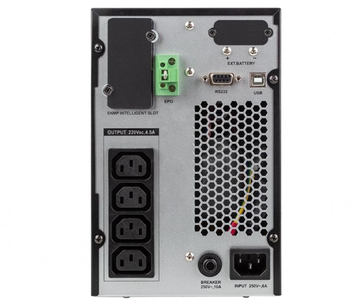 Zasilacz UPS Zasilacz UPS Armac Office On-Line PF1 1000VA LCD 4X IEC C13 metalowa obudowa (O ...