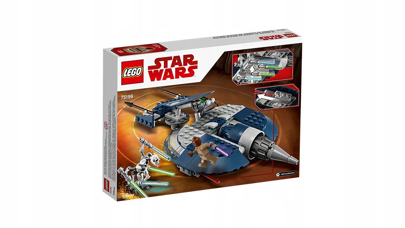 LEGO Star Wars 75199 Ścigacz Bojowy Generał Grievousa - Ceny i opinie ...