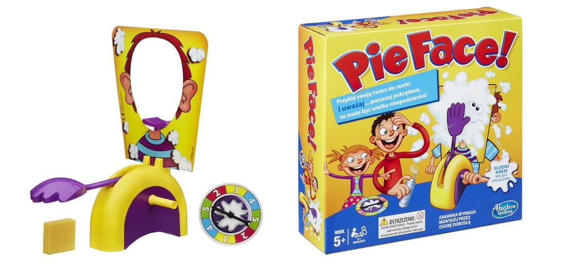 Hasbro Gaming Pie Face B7063 - Gra dla dziecka - Ceny i opinie - Ceneo.pl
