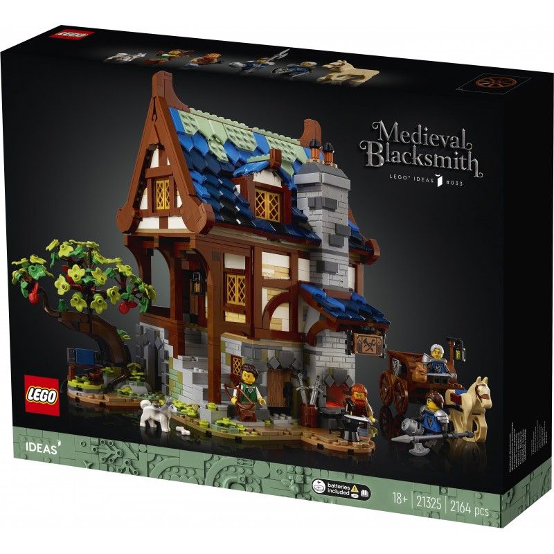 LEGO Ideas 21325 Średniowieczna Kuźnia - ceny i opinie - Ceneo.pl