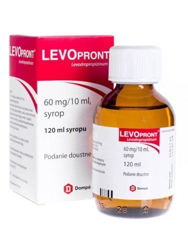 Levopront syrop 0,06g/10ml 120ml - Opinie i ceny na Ceneo.pl