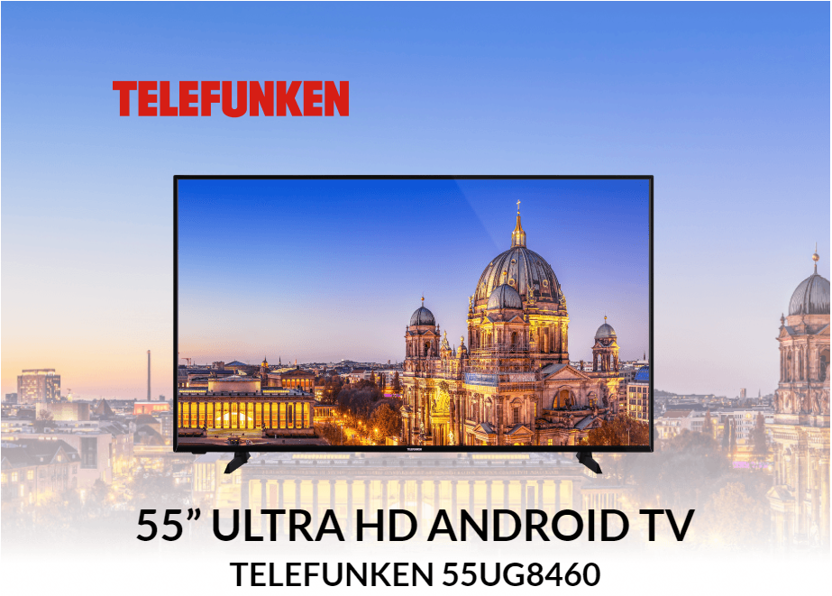 Telewizor LED Telefunken 55UG8460 55 cali 4K UHD 55 cali - Opinie i ...