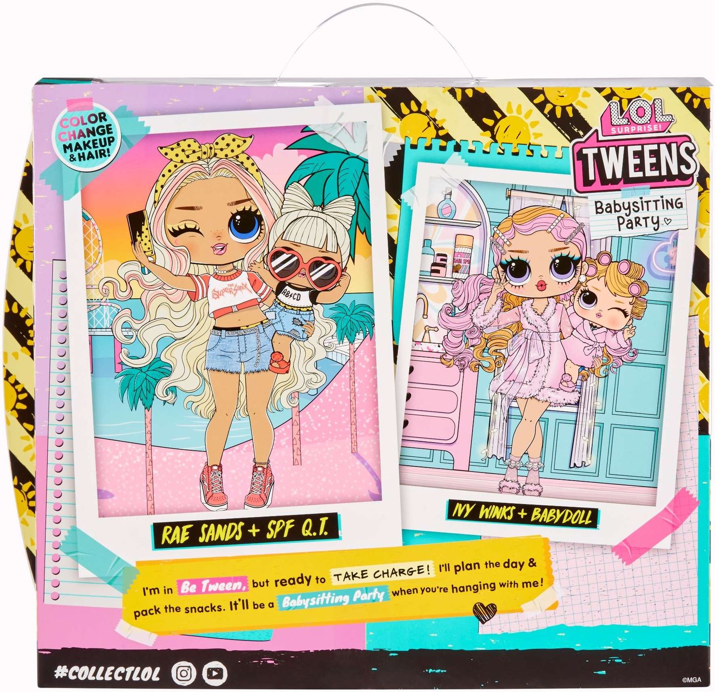 Lalka LOL Surprise Tweens Lalka Opiekunka Rae Sands Mini Plaża 580492 ...