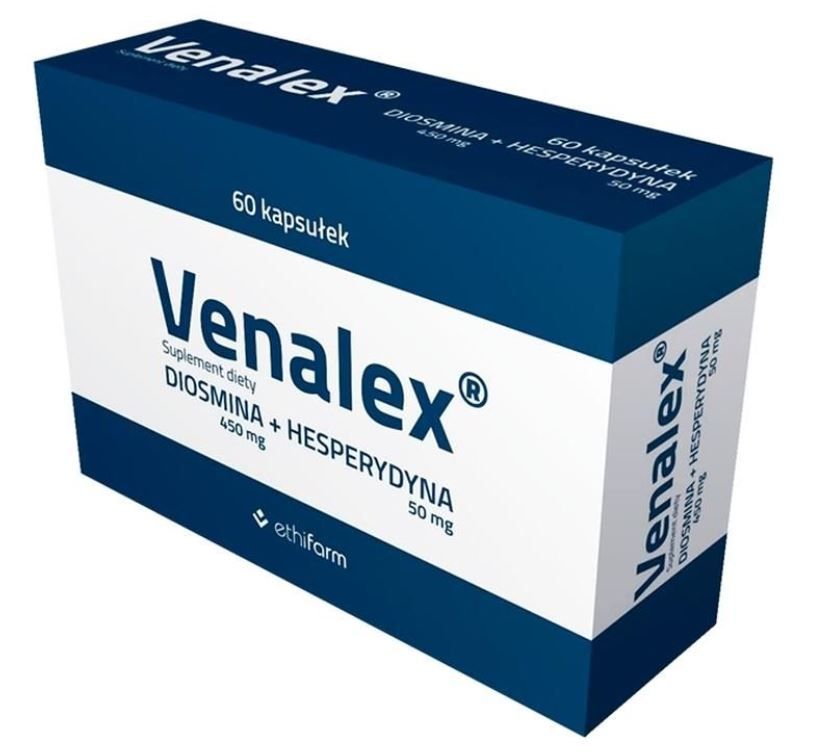 Venalex 60kaps. - Opinie i ceny na Ceneo.pl