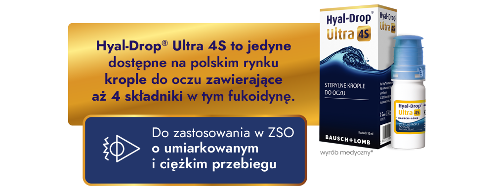 Hyal-Drop Ultra 4S intensywnie nawilżające krople do oczu 10 ml ...
