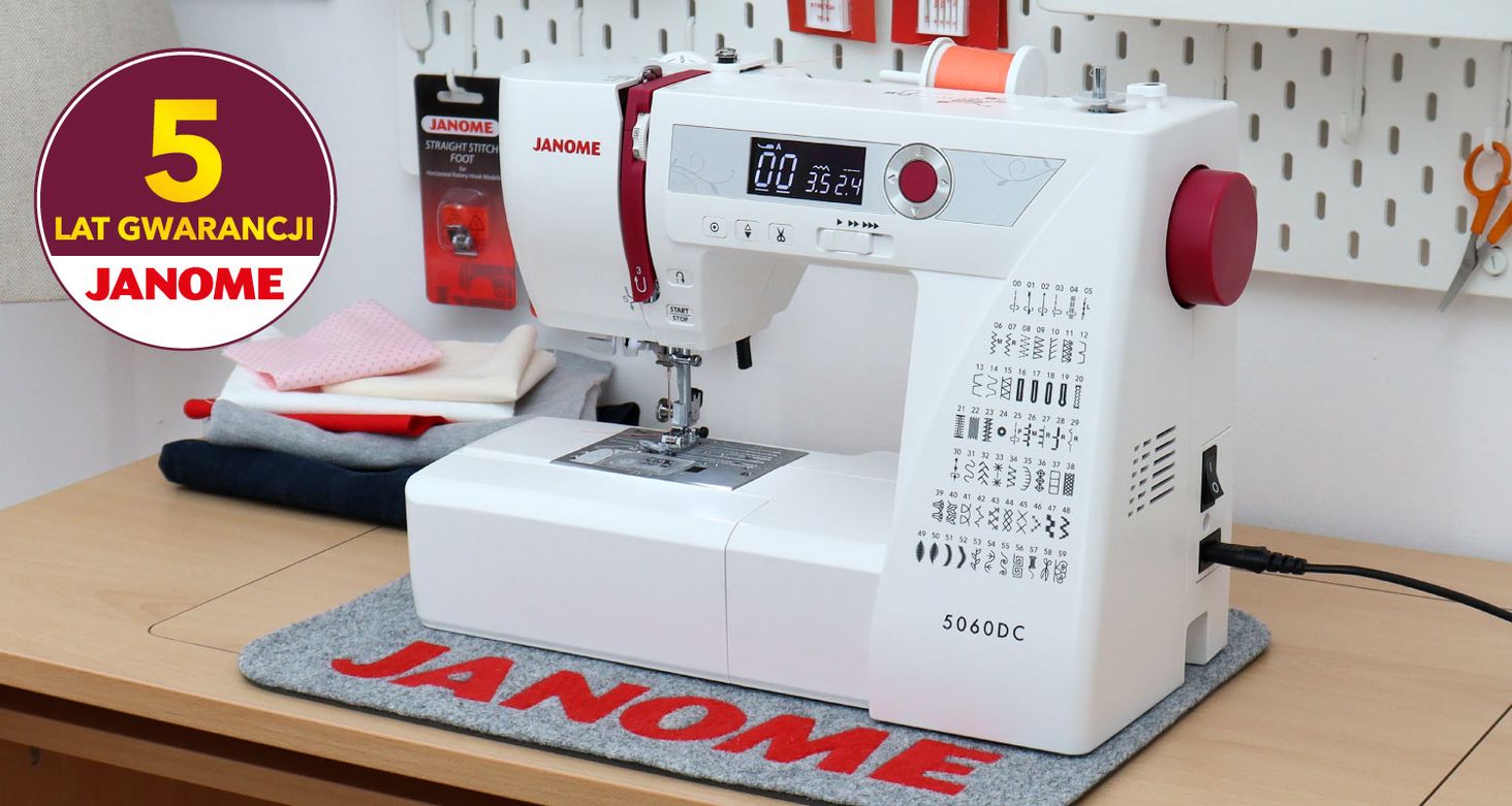 Maszyna do szycia Janome 5060DC - Opinie i ceny na Ceneo.pl