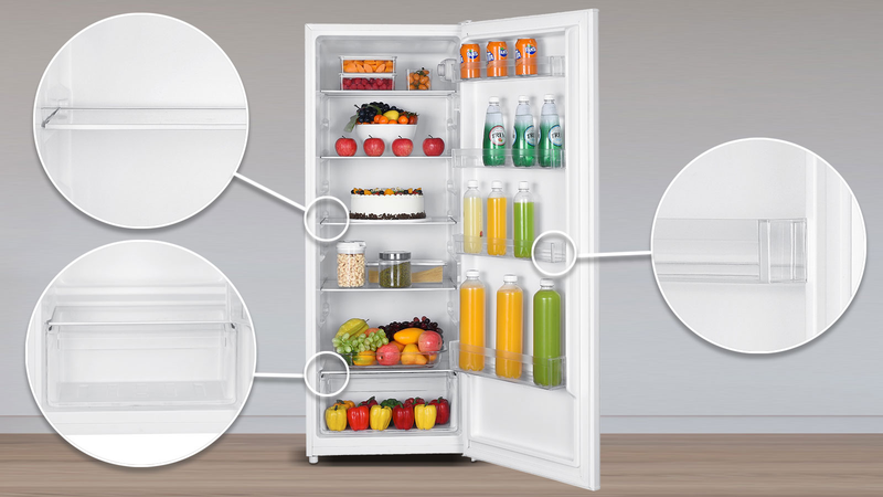 Lodówka MPM 246-CJ-25 jednodrzwiowa 143 cm Biała od 1030,00 zł - Ceneo.pl