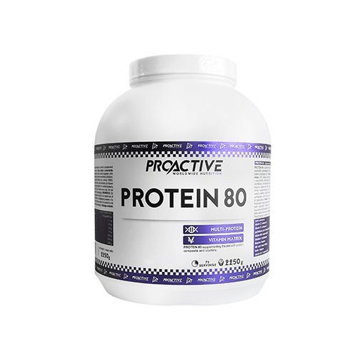 Odżywka białkowa Proactive Protein 80 2250g - Ceny i opinie - Ceneo.pl